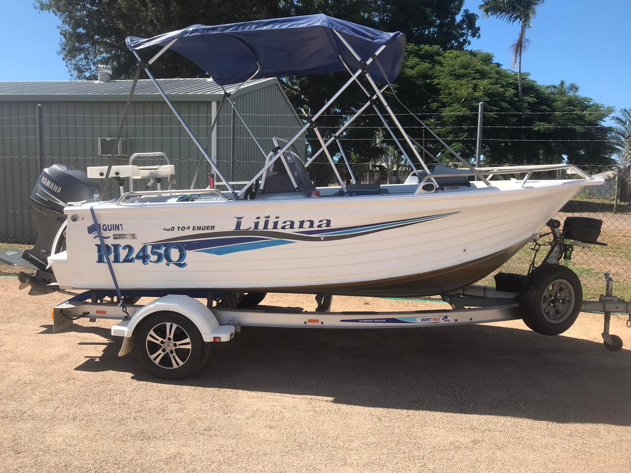 Quintrex 460 Top Ender 2006 | Ayr Marine Services